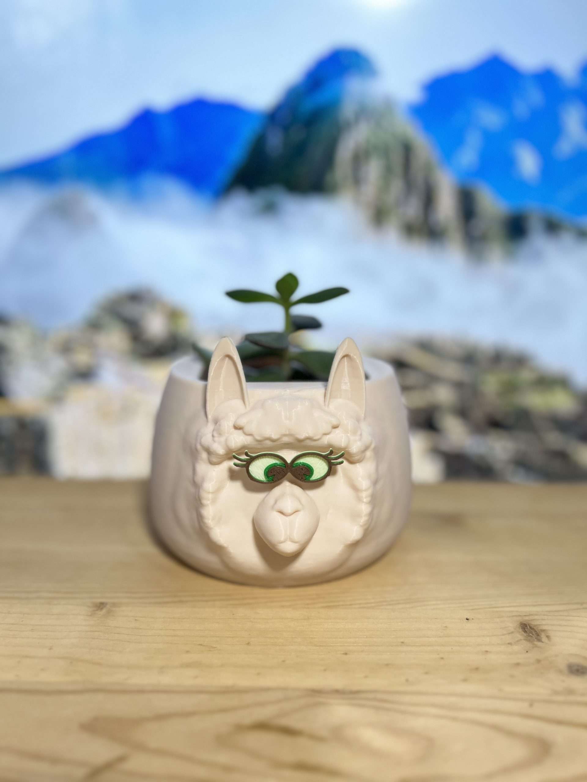 Planter Pal “Luna the Llama” – Sprouts and Blooms